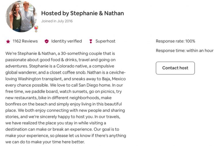 Best Airbnb Host Description Examples 2022 Airbtics Airbnb Analytics