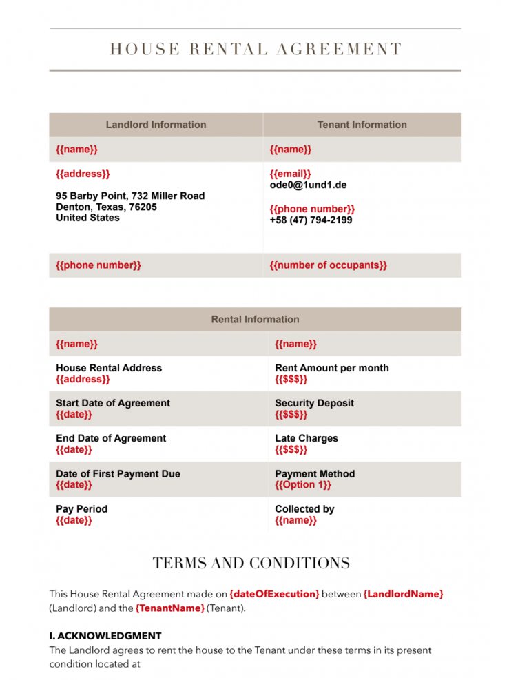 Rental Arbitrage Contract Agreement Free Downloadable Templates 