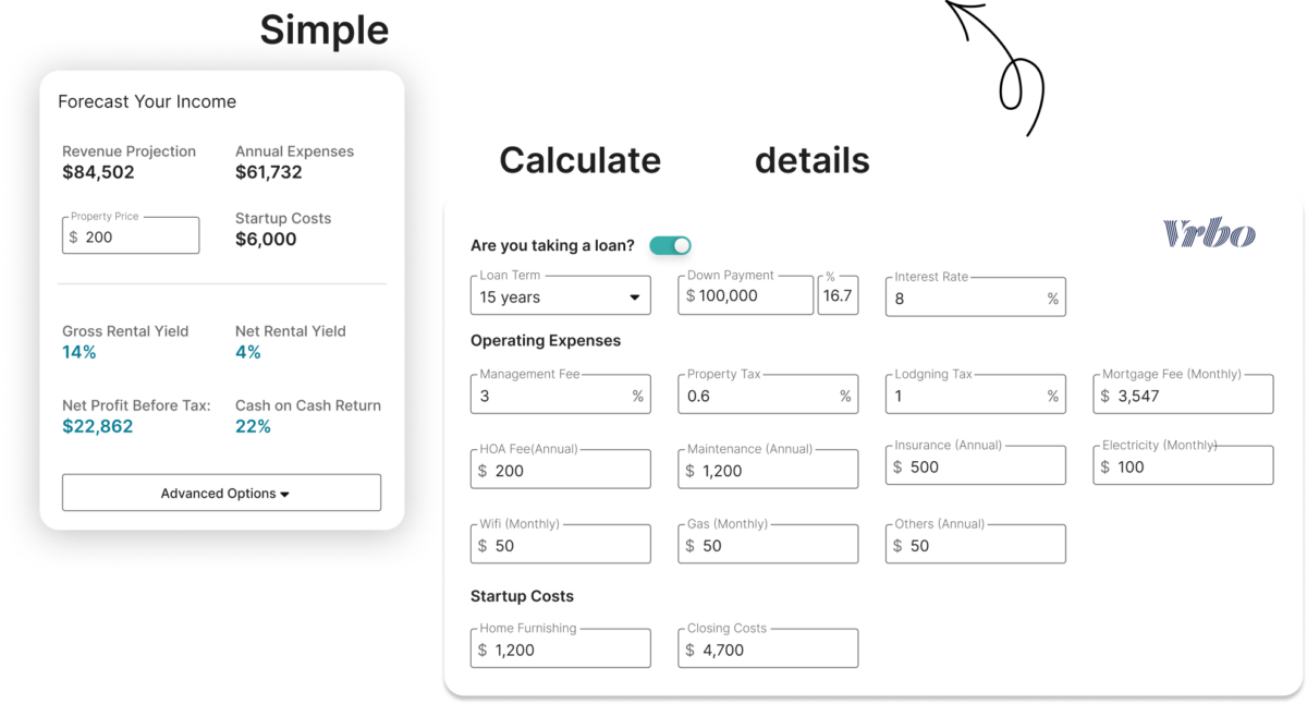 VRBO Calculator | Airbtics | Airbnb Analytics
